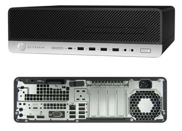 PC Desktops & All-in-Ones - HP EliteDesk 705 G4 SFF Desktop Computer | AMD Ryzen 3 PRO 2200G ...